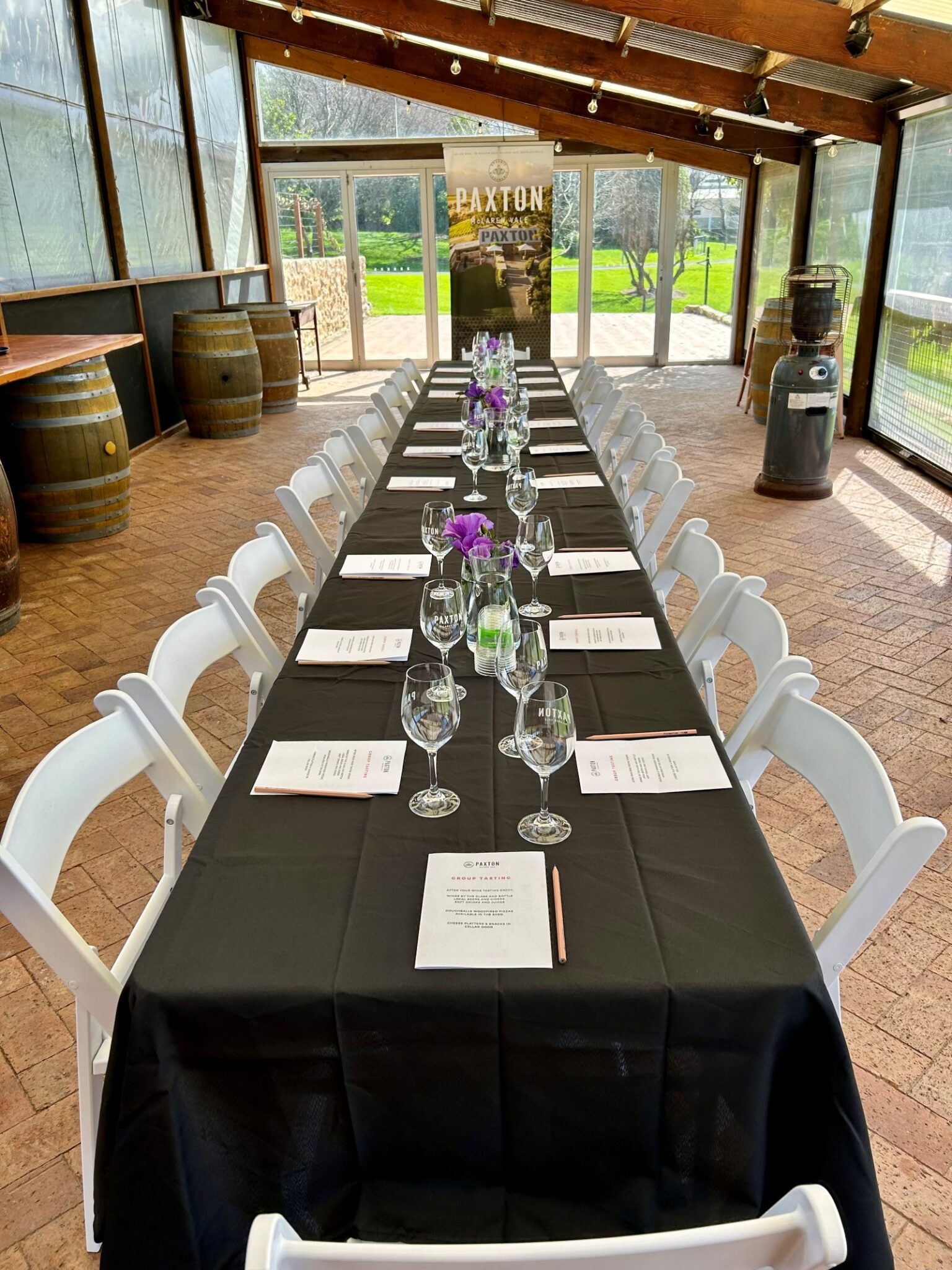Tasting Experiences – Paxton Wines